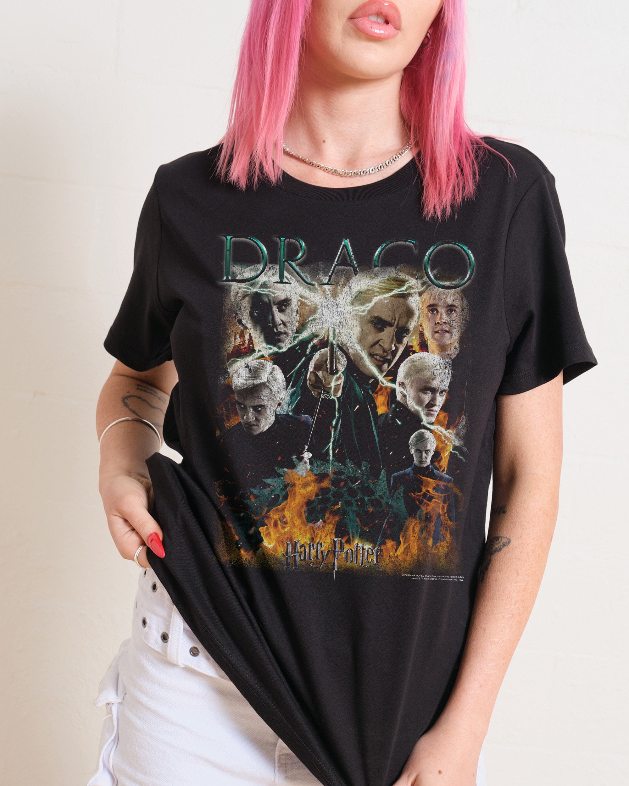 Draco Vintage Women's Tee | Official Harry Potter Merch Australia