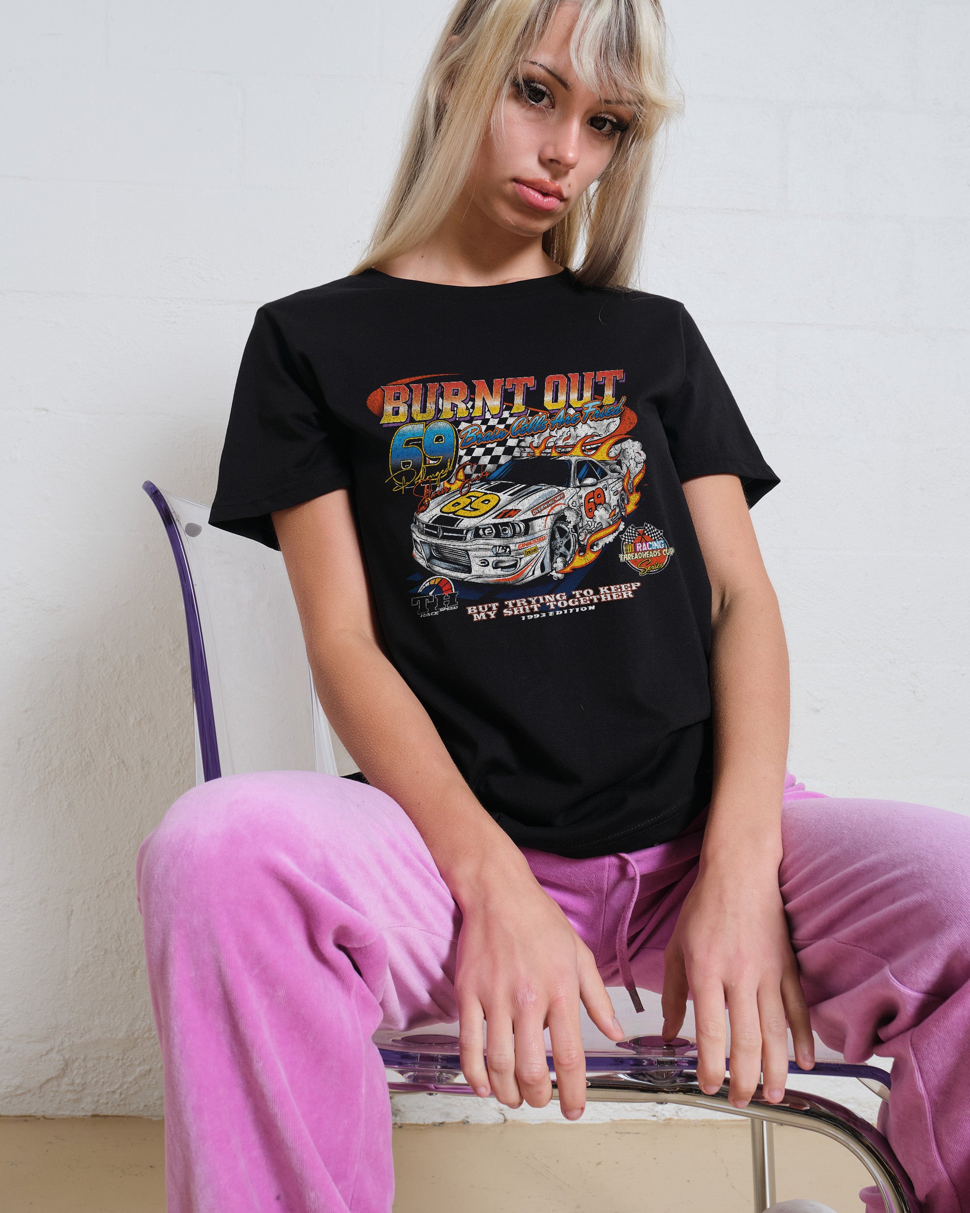 Burnt out Women's Tee | Funny Women's Tee Australia