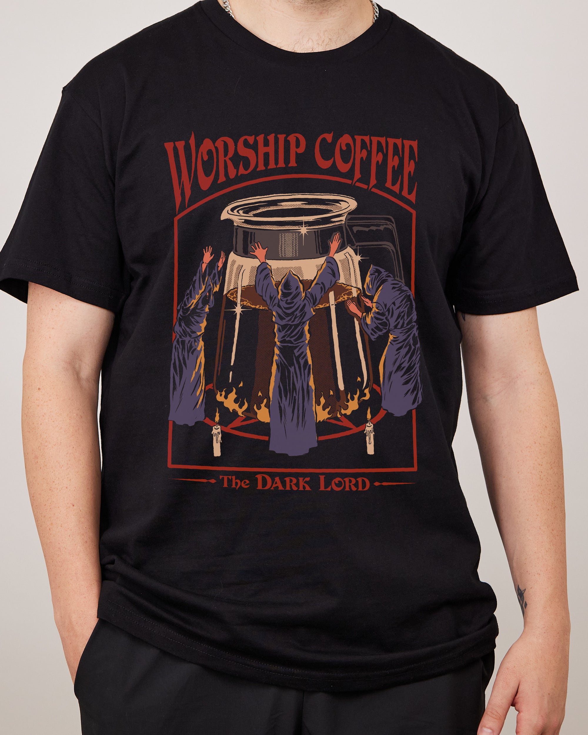 Worship Coffee T-Shirt | Designed by Steven Rhodes Australia