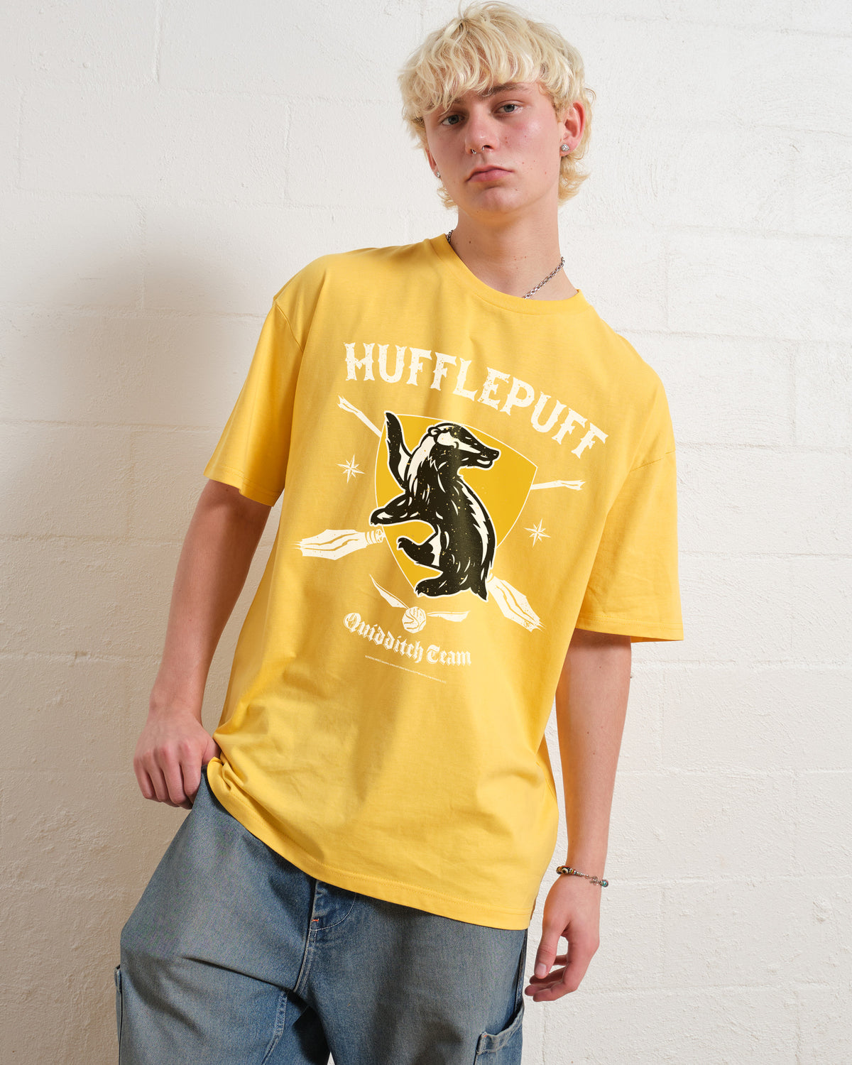 Hufflepuff Quidditch Team T-Shirt | Official Harry Potter Merch Australia