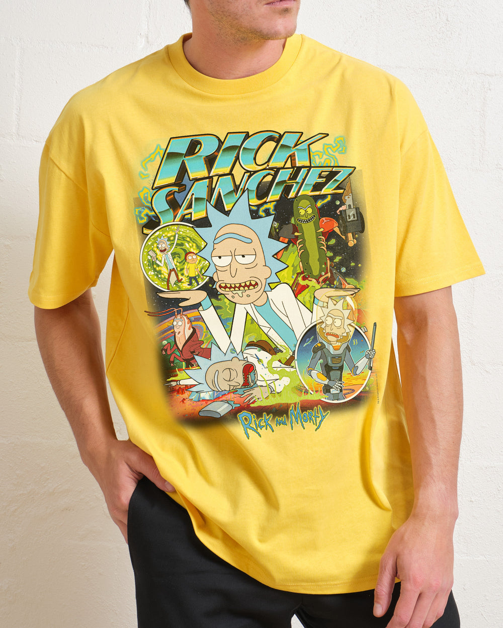 Rick Sanchez Vintage T-Shirt | Official Rick and Morty Merch Australia