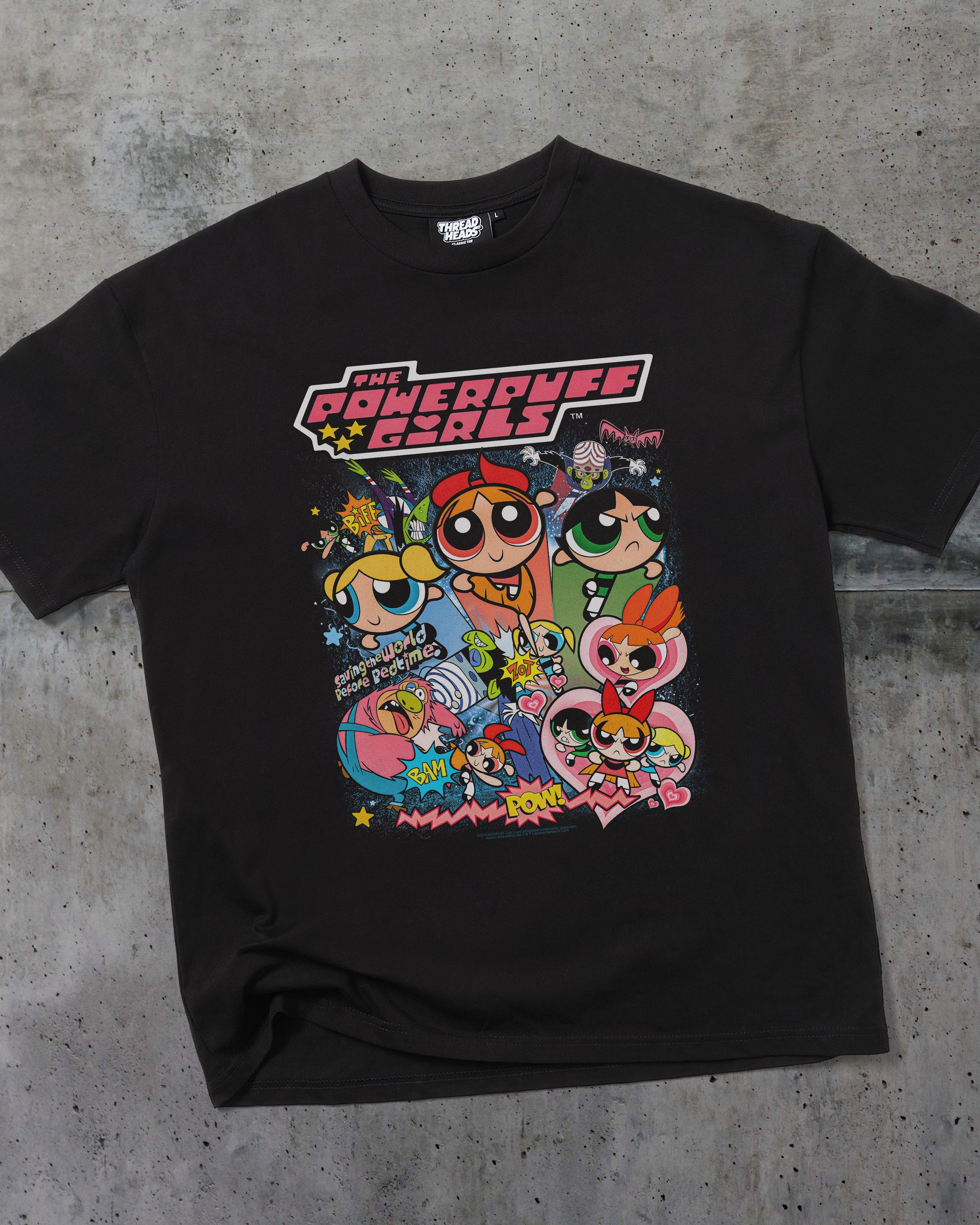 Powerpuff Girls Vintage Oversized Tee | Official The Powerpuff Girls ...