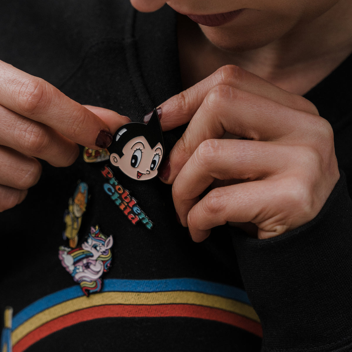Astro Boy Face Enamel Pin | Official Astro Boy Merch Australia