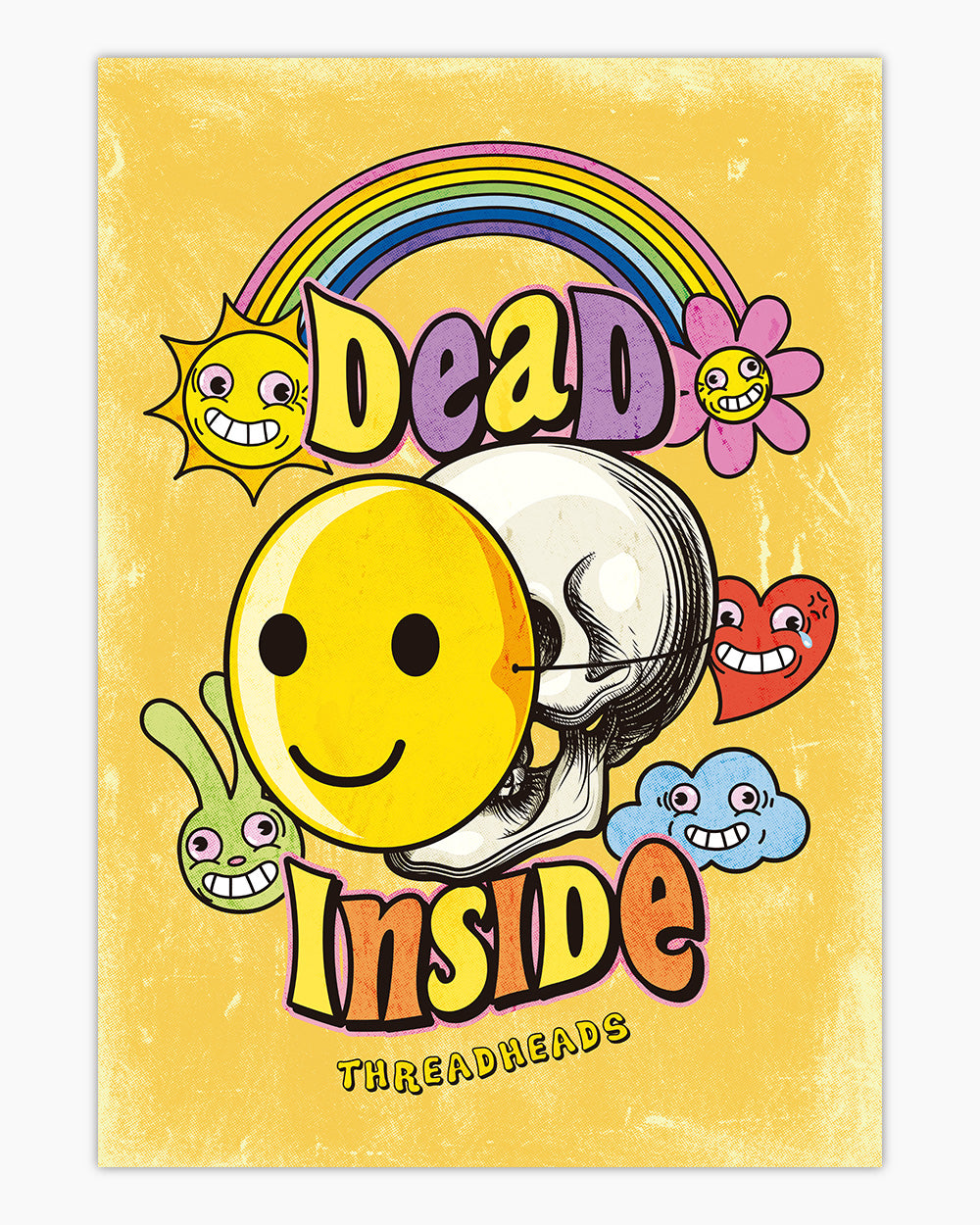 Dead Inside Art Print | Threadheads Exclusive Australia