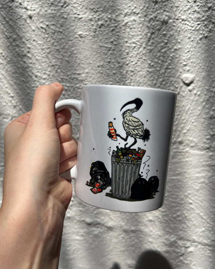 Bin Chicken Mug | Funny Aussie Australia