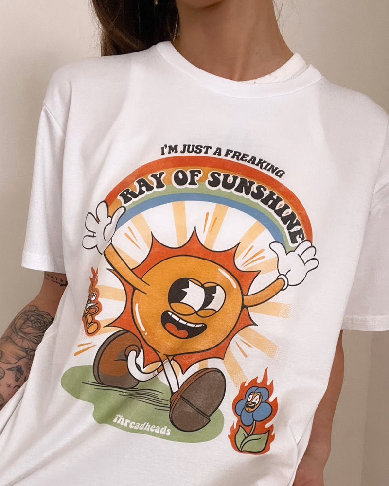 I'm Just a Freaking Ray Of Sunshine T-Shirt | Funny T-Shirt Australia ...