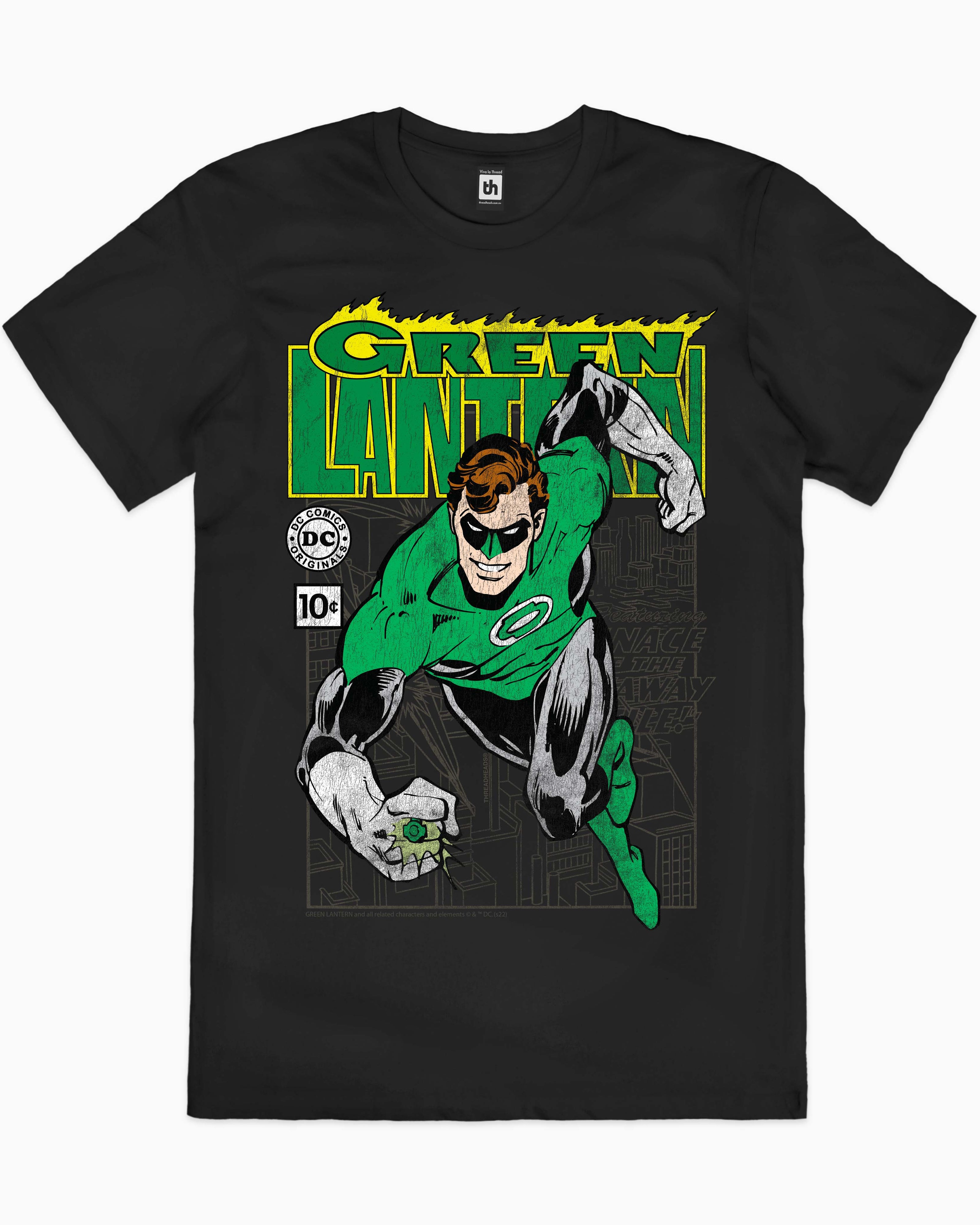 Green Lantern T-Shirt | Official DC Merch Australia | Threadheads