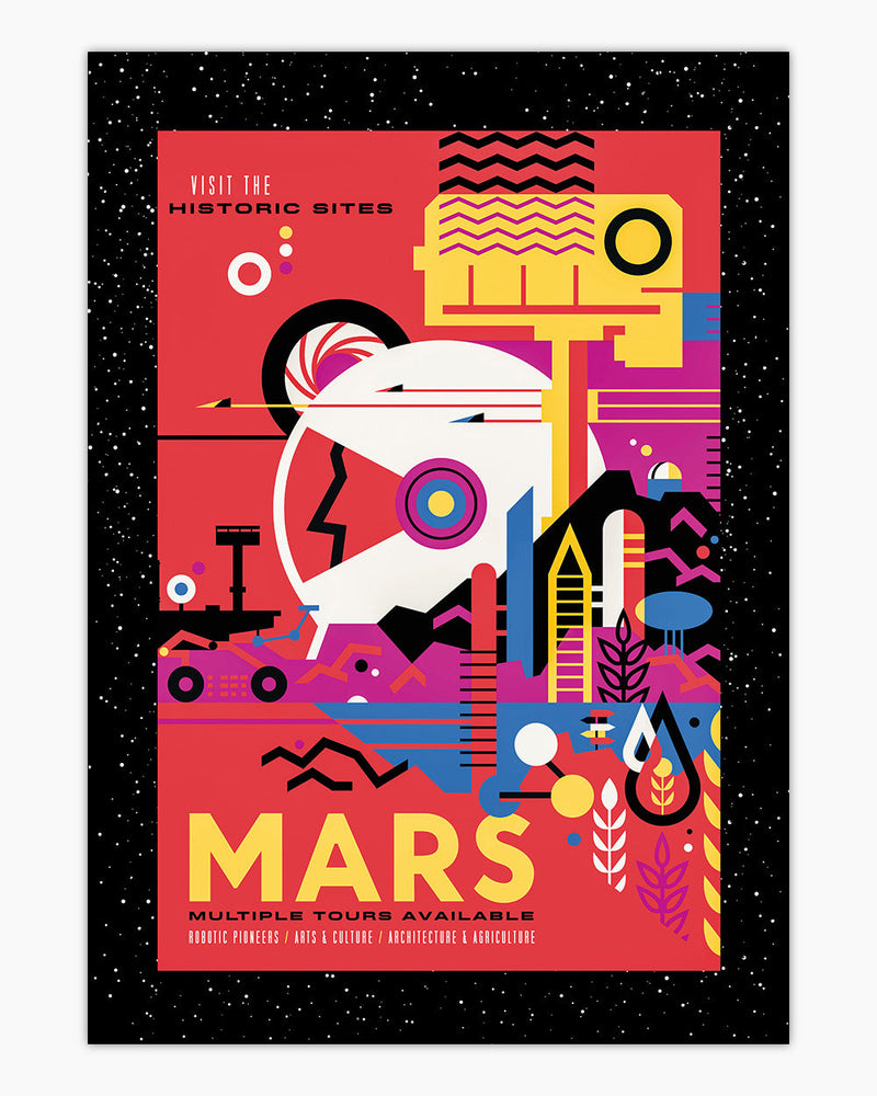 Mars Art Print | Wall Art Australia