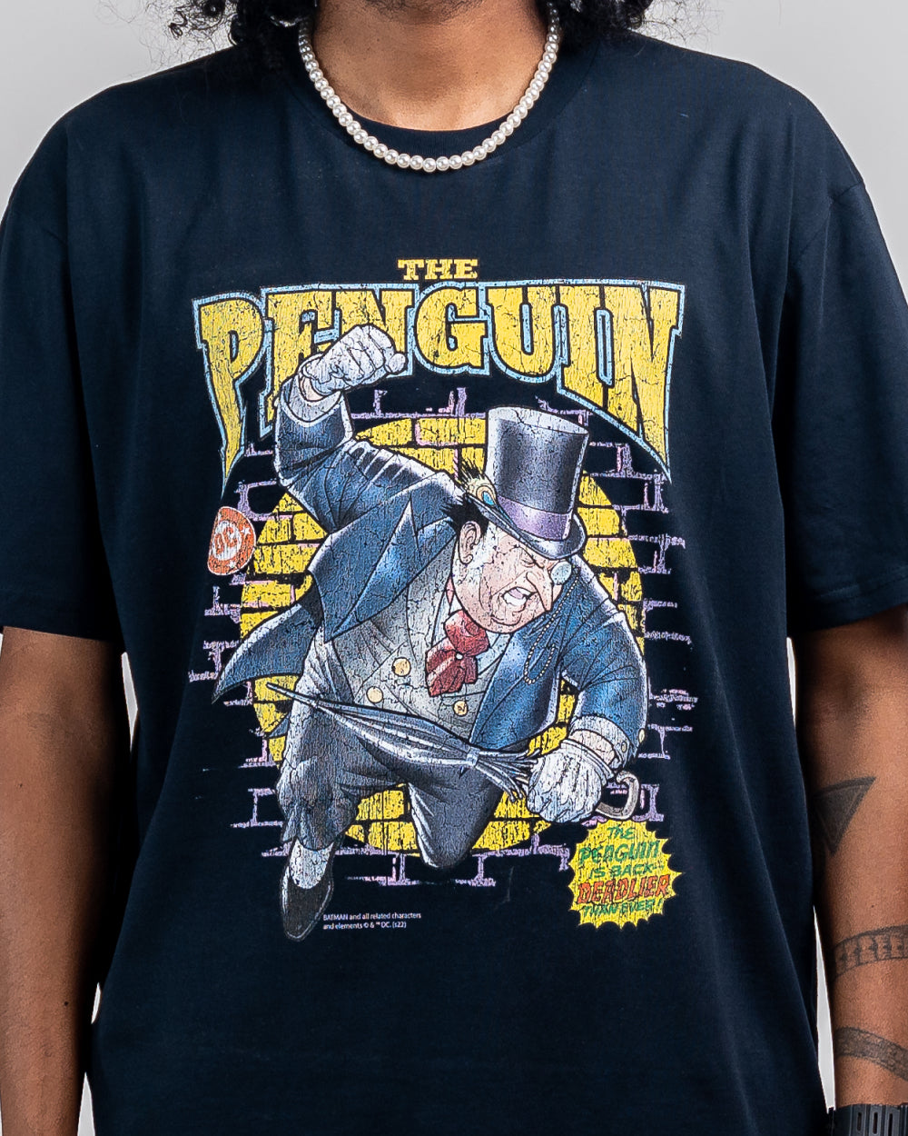 The Penguin T-Shirt | Official DC Merch Australia