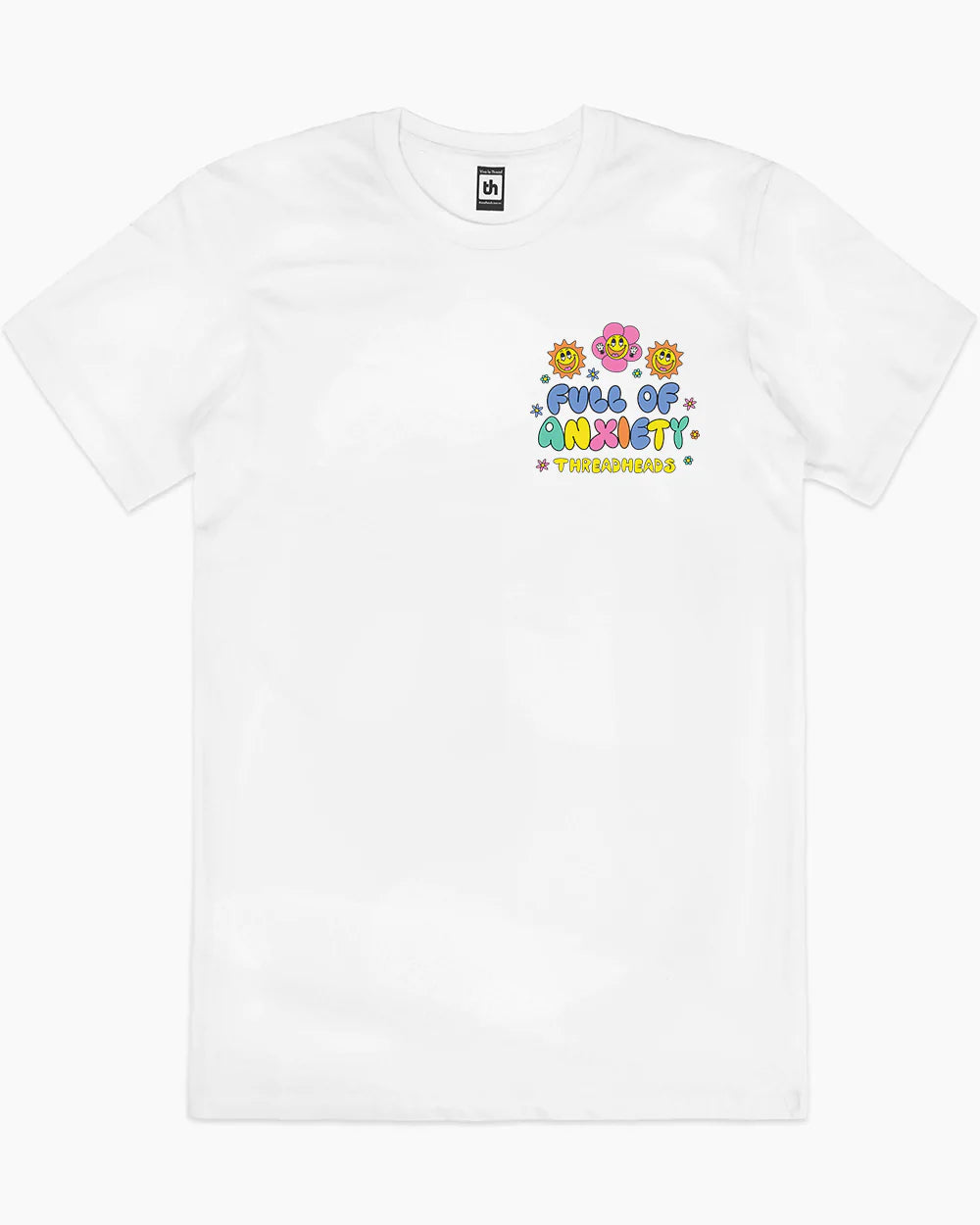 Full of Anxiety Mini Print Tee | Dark & Alt T-Shirt Australia