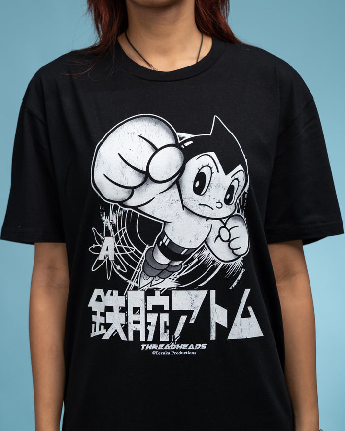 Astro Boy Black and White T-Shirt | Official Astro Boy Merch Australia