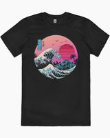 The Great Retro Wave T-Shirt | Designed by Vincent Trinidad Art Australia