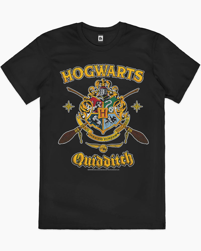 Hogwarts Quidditch Shield T-Shirt | Official Harry Potter Merch ...