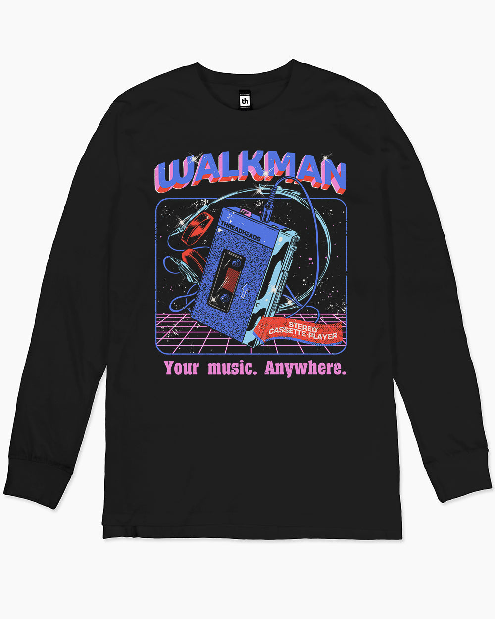Walkman Long Sleeve | Retro Long Sleeve Australia
