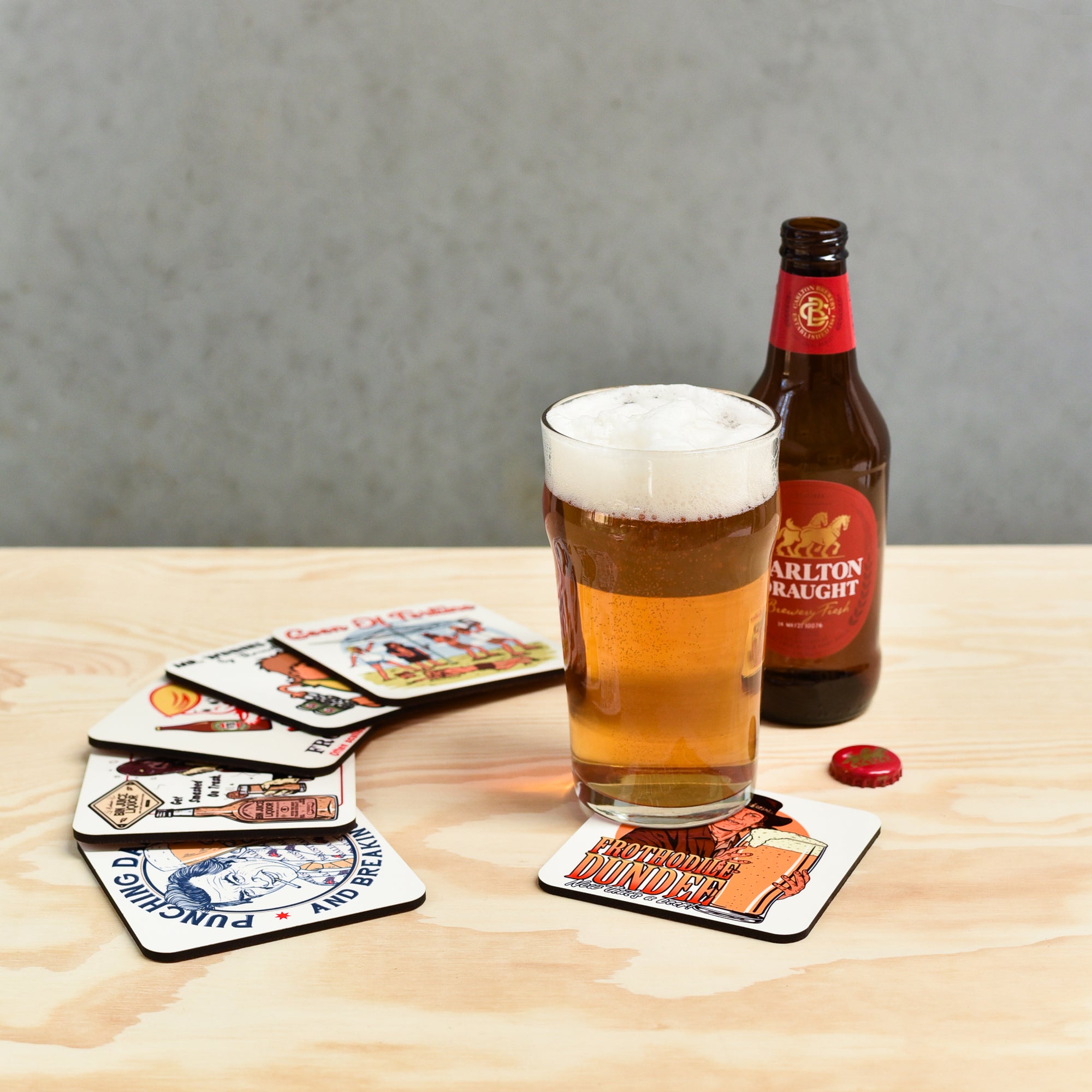 Aussie Coaster Set | Funny Aussie Australia