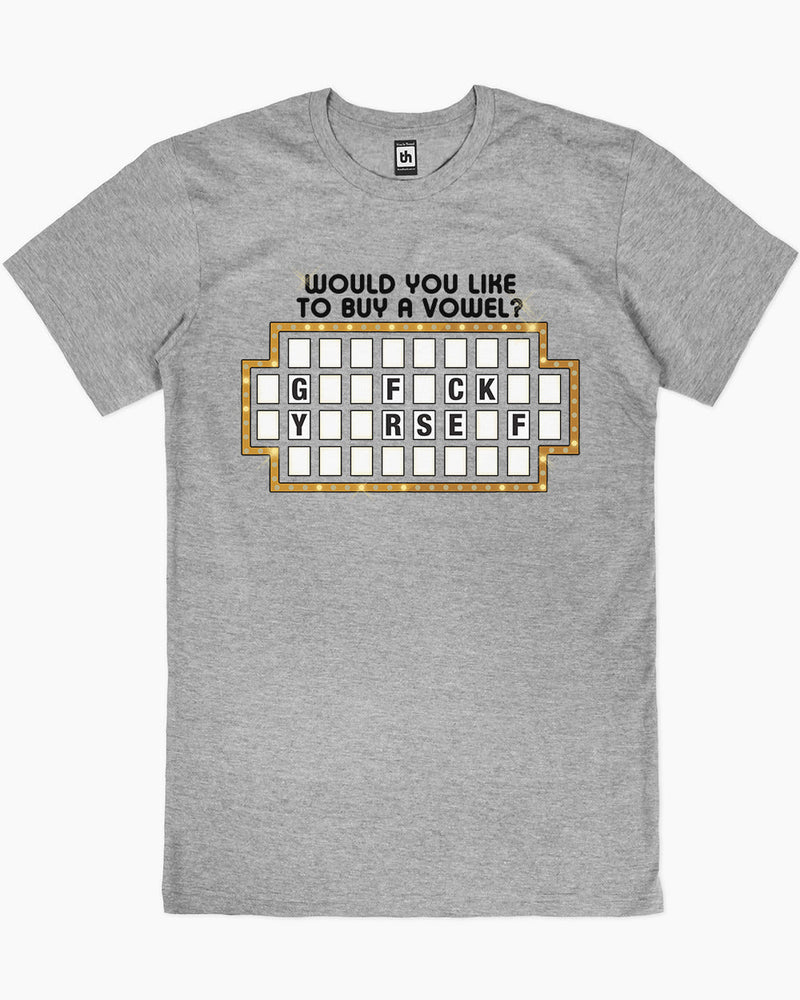 Would You Like To Buy A Vowel T-Shirt | Funny T-Shirt Australia ...