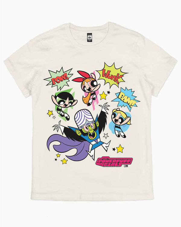 Powerpuff Pow T-Shirt | Official The Powerpuff Girls Merch Australia ...