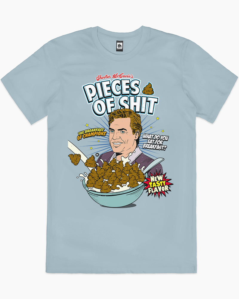 Pieces of Shit Cereal T-Shirt | Funny Shirt | Threadheads Exclusive