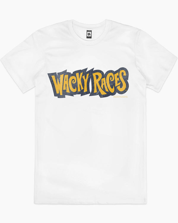 Wacky Races Logo T-Shirt | Official Wacky Races Merch Australia ...