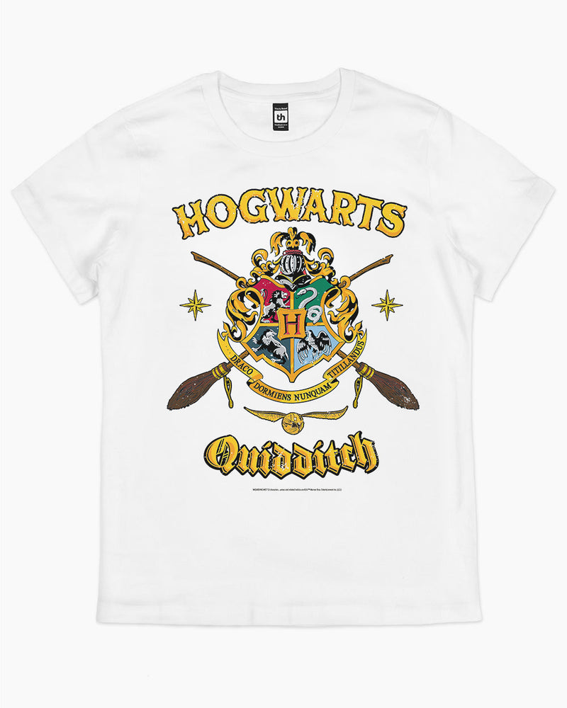Hogwarts Quidditch Shield T-Shirt | Official Harry Potter Merch ...