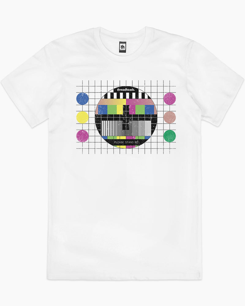 Test Pattern T-Shirt | Retro T-Shirt Australia
