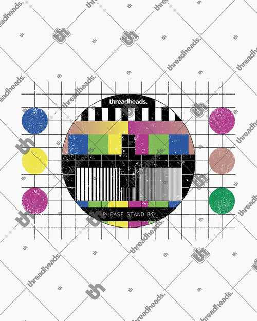 Test Pattern T-Shirt | Retro T-Shirt Australia