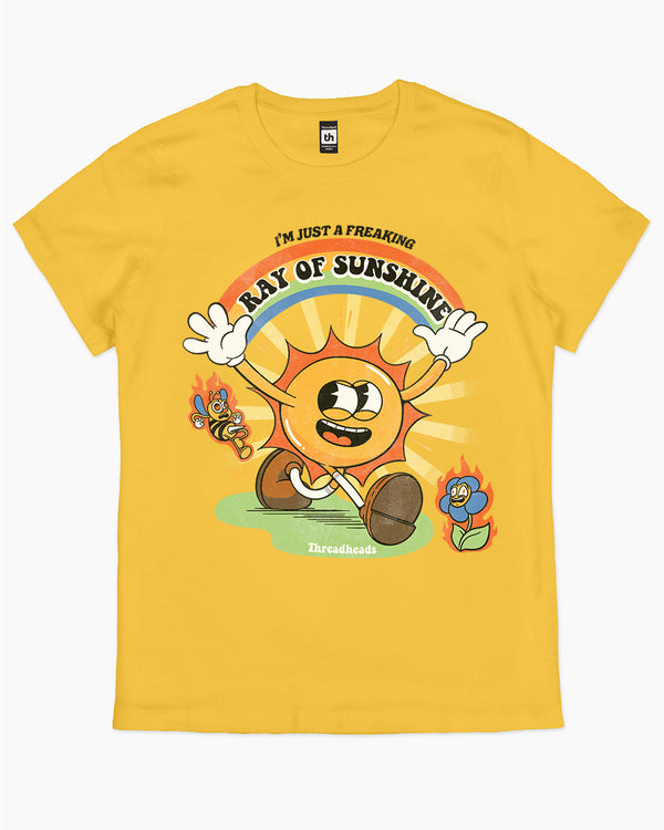 I'm Just a Freaking Ray Of Sunshine T-Shirt | Funny Shirt Australia ...